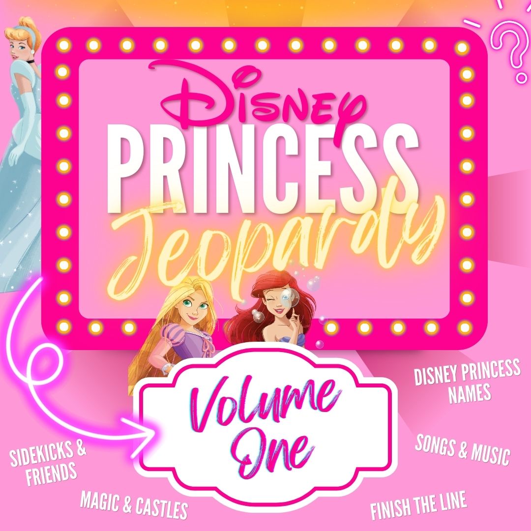 Disney Princess Jeopardy Game – Four Little Stars