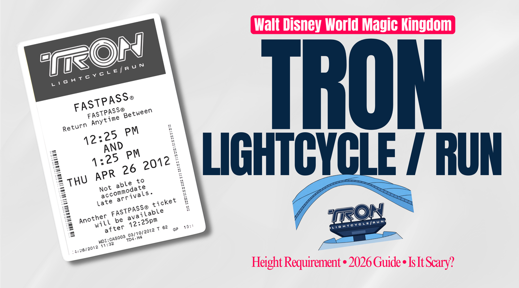 TRON Lightcycle Run 2026 – Height Requirement, Is It Scary & Tips ...